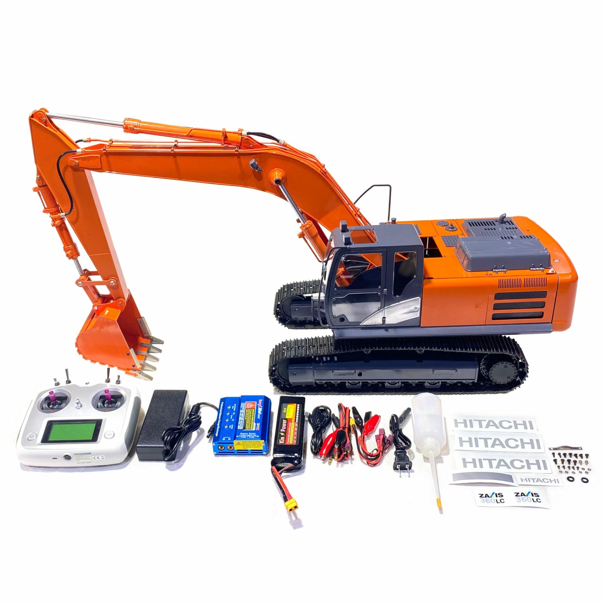 Hitachi ZX 360 RC Hydraulic Excavator 1/12 - Free Shipping